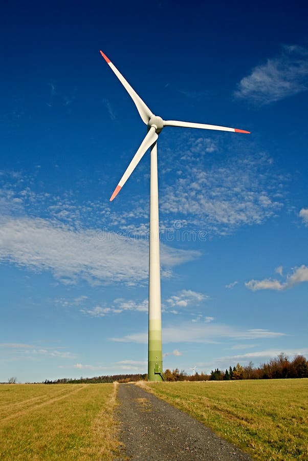 Wind power plant stock image. Image of plant, electric - 34746587