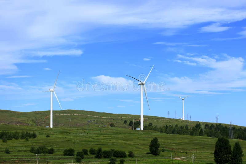 Wind power tower stock photo. Image of electricity, sustainable - 175749580