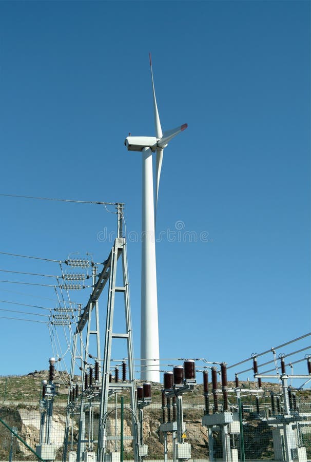 Powerlines blue stock photo. Image of pylon, electricity - 867622