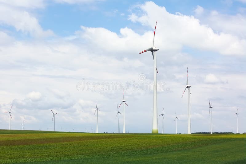 Wind power stock photo. Image of blade, electricity, generation - 31548786