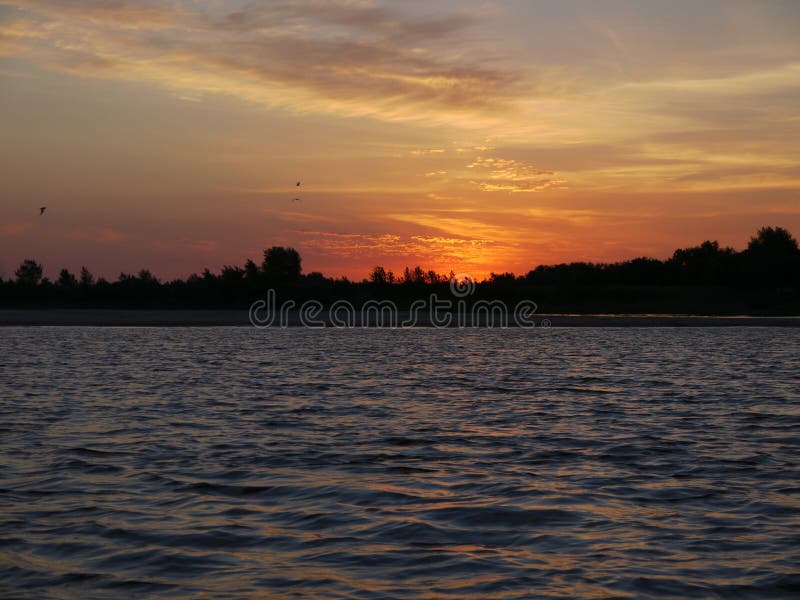 Wind on the river stock image. Image of water, trees - 44158213