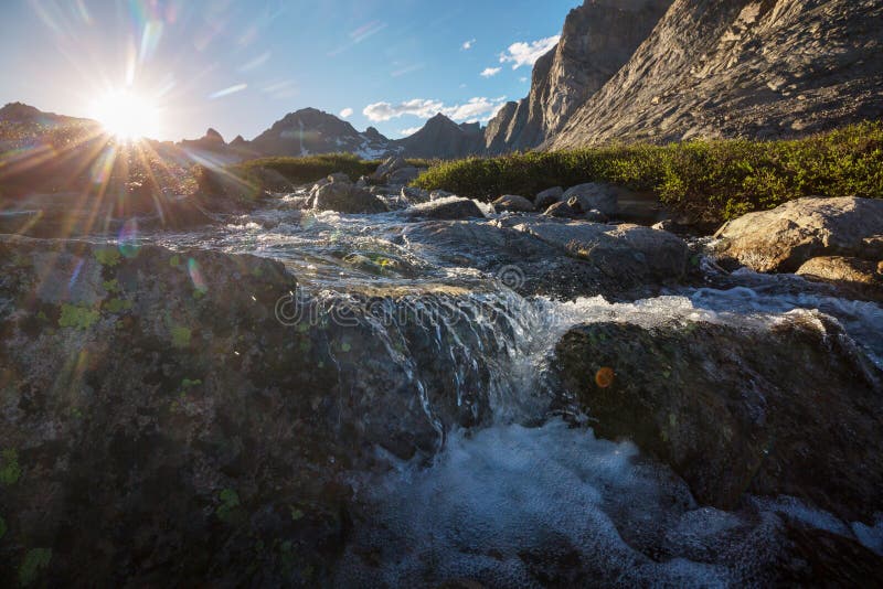 Wind river range stock photo. Image of peak, paradise - 259935564