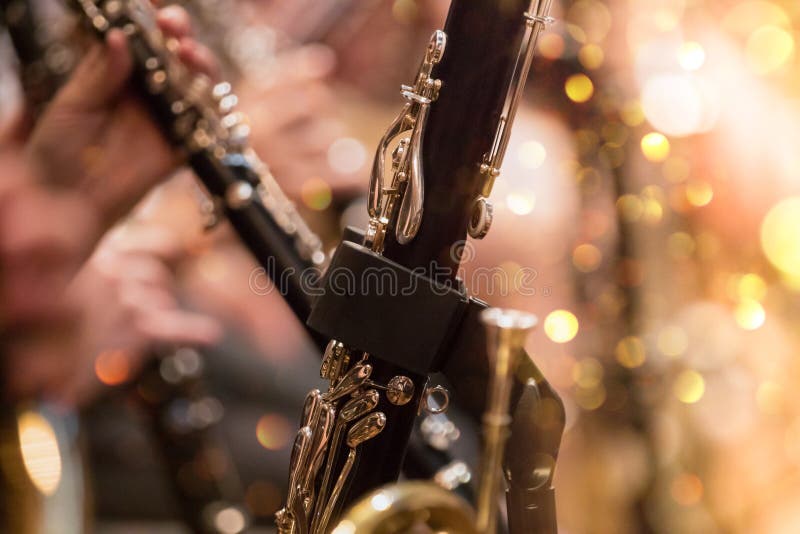 Wind Section during a Classical Concert Music Stock Photo - Image of ...