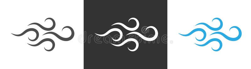 Wind. a Set of Icon, Sign and Pictogram Templates Stock Vector ...