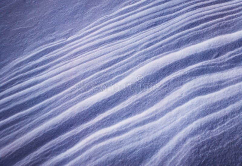 Wind Shaped Snow Abstract Texture Background Stock Image - Image of ...