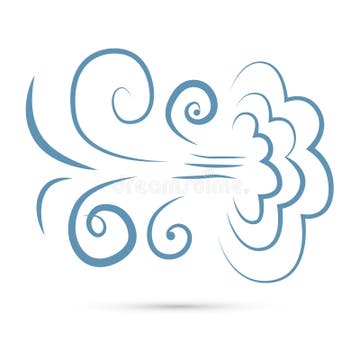 Wind Sign - Symbol Vector Illustration Stock Vector - Illustration of ...