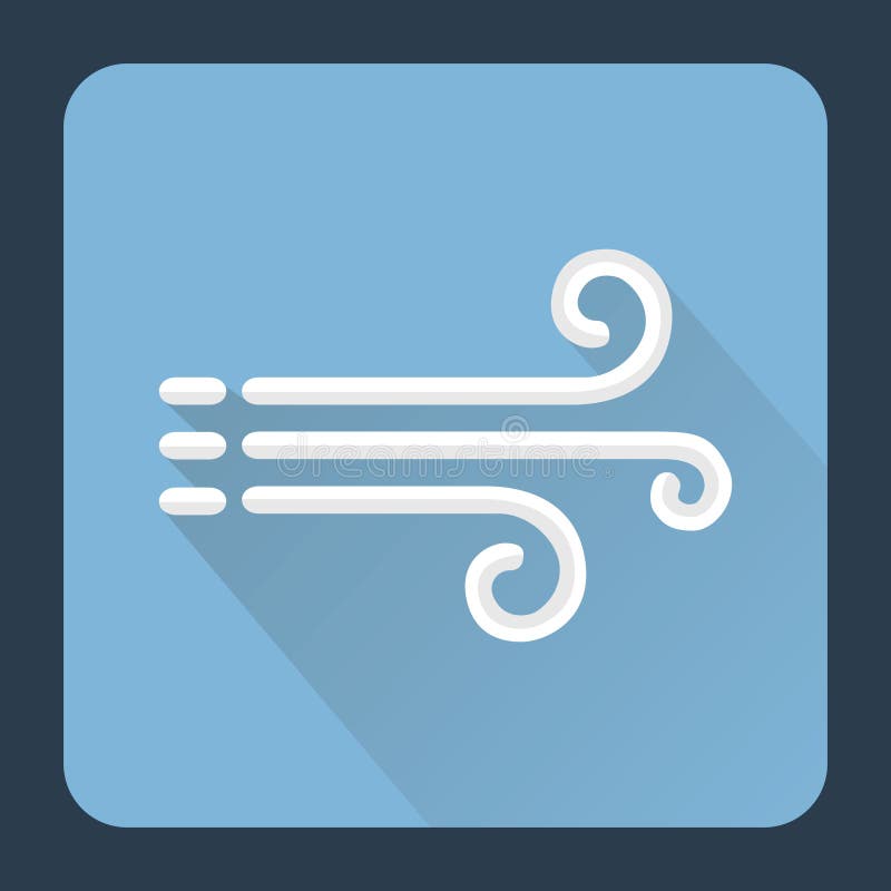 Wind Sign. Vector Illustration Decorative Design Stock Vector ...