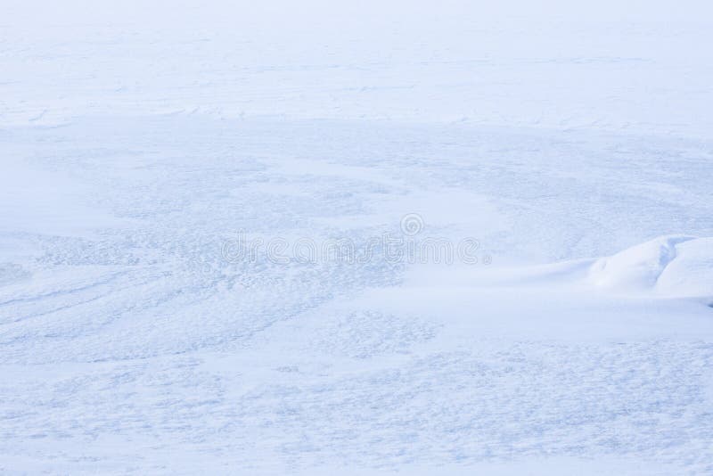 Wavy wind patterns in snow stock image. Image of season - 35284059