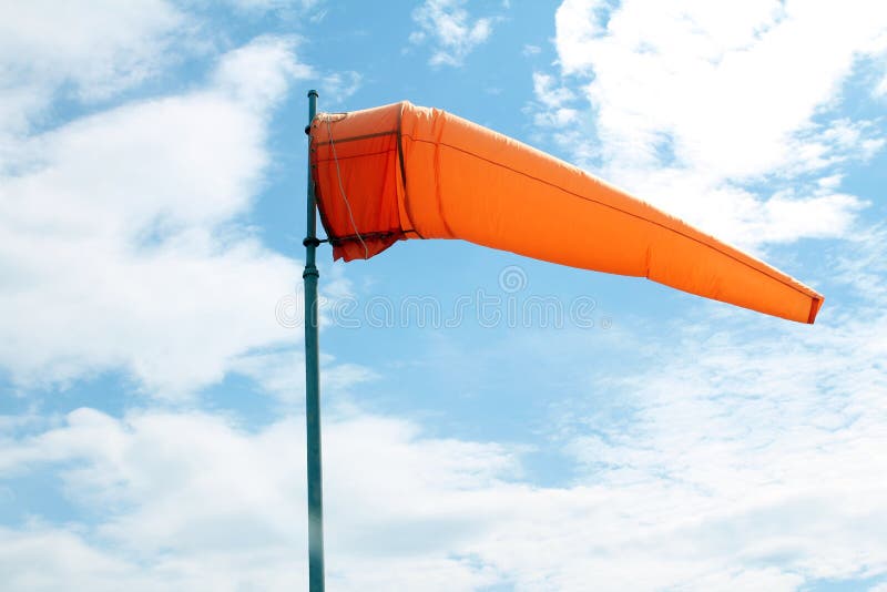 Wind sock stock image. Image of pole, summer, measuring - 18986793