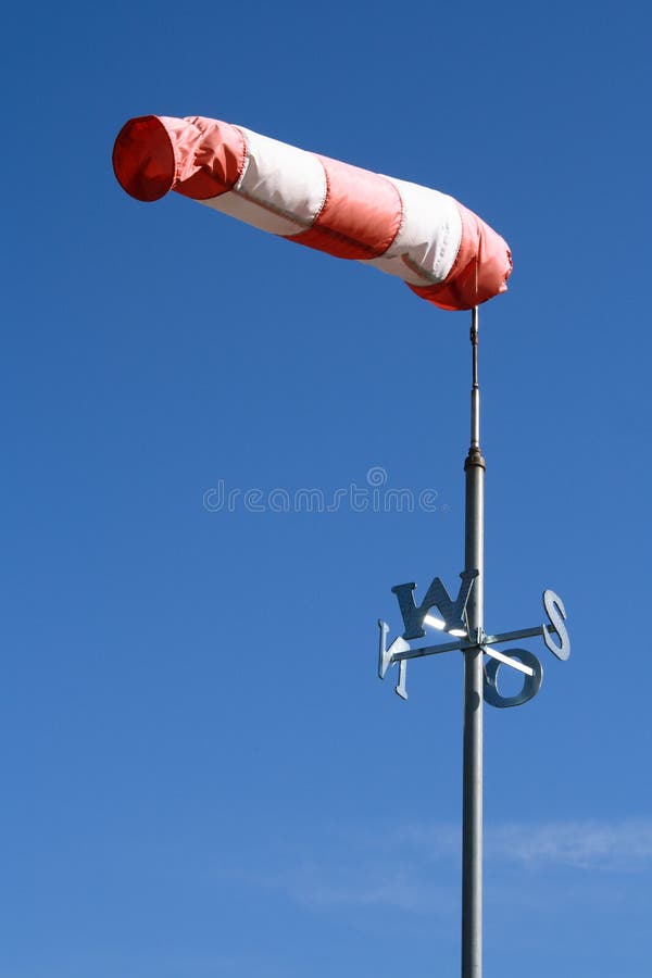 Wind sock stock image. Image of orientation, signal, stripes - 2259461