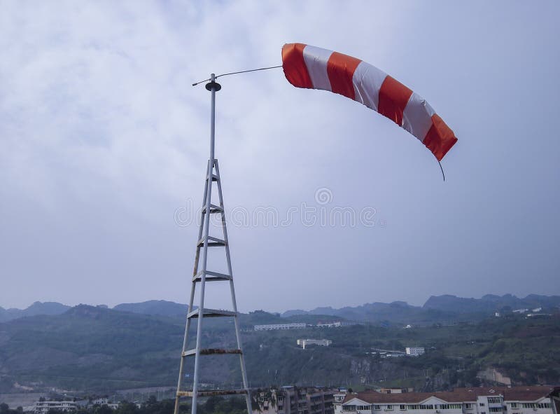 Wind sock stock image. Image of control, meteorology - 81471193
