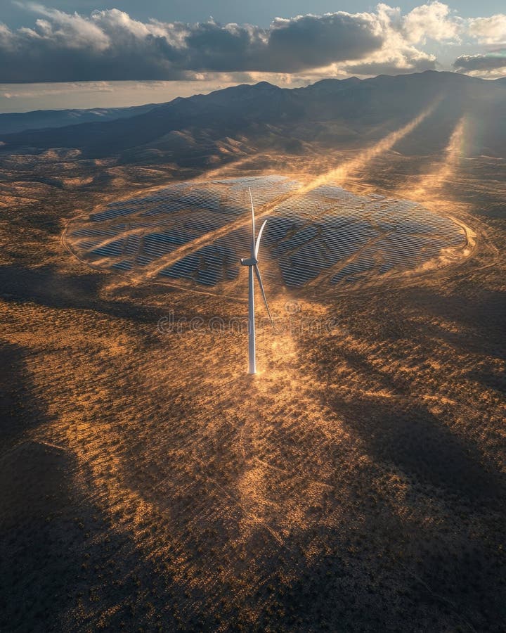 Wind and Solar Power Synergy Displayed through Dynamic Panorama ...