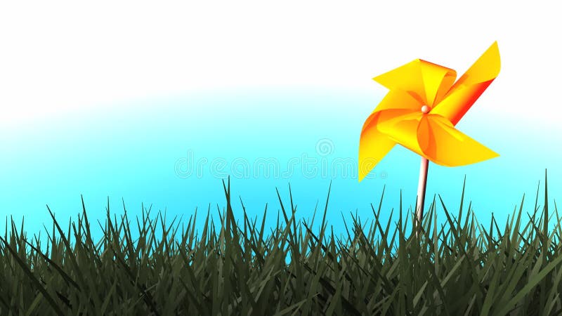 Wind spinner, blow, toy stock footage. Video of spin - 203812708