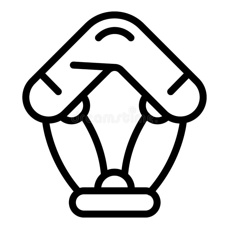 Wind Sport Icon Outline Vector. Extreme Summer Stock Vector ...