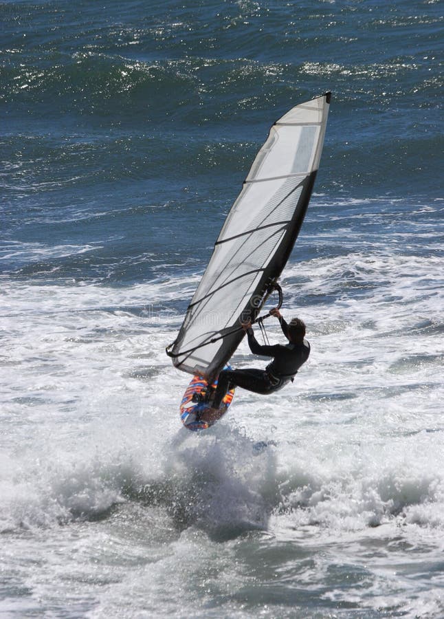 Wind Surfer stock image. Image of male, wind, leisure - 3075213