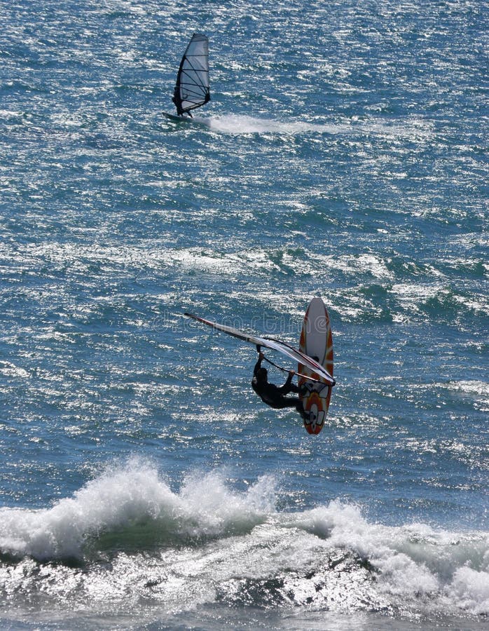 Wind Surfers stock photo. Image of ocean, risk, sport - 3075190