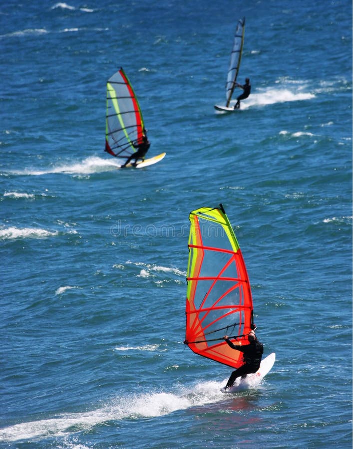 Wind Surfing stock image. Image of activity, gliding, skill - 2976181