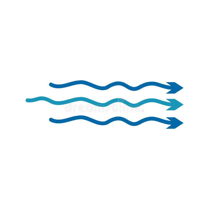 Wind Symbol Logo Design Template Stock Vector - Illustration of ecology ...