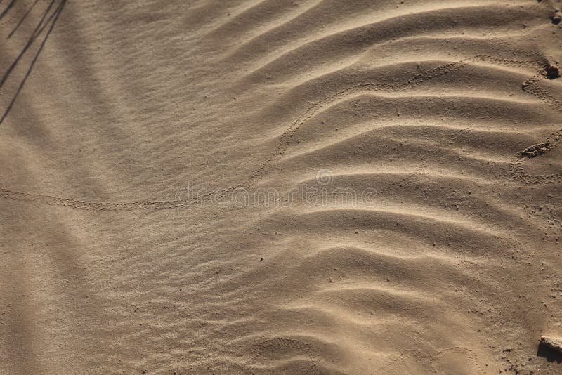 Wind textures on sand stock image. Image of nature, orange - 83768567