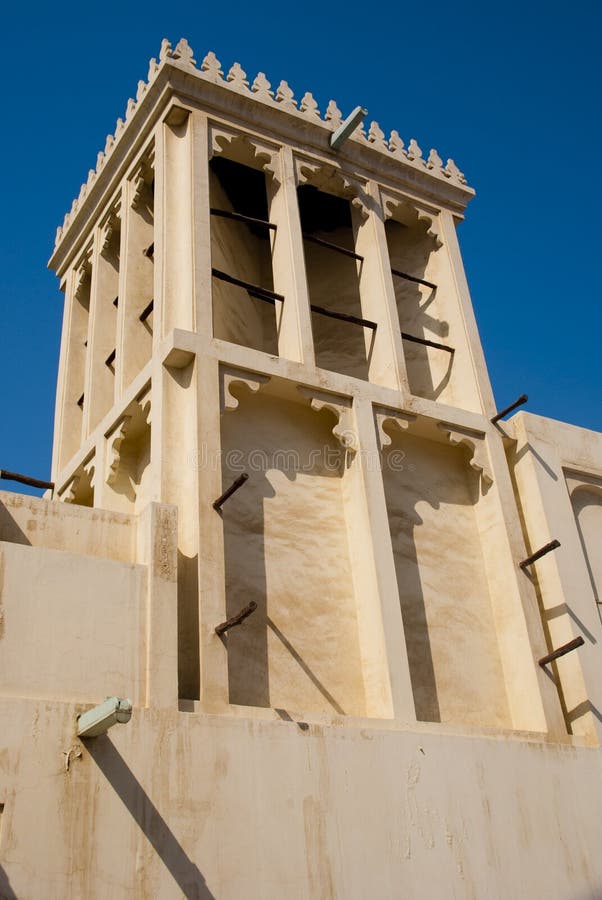 Arabian Wind Tower stock photo. Image of creative, heritage - 4999914