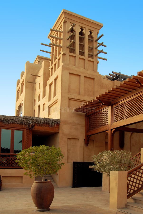 Wind Tower 1 (Dubai) stock photo. Image of cooling, united - 9876