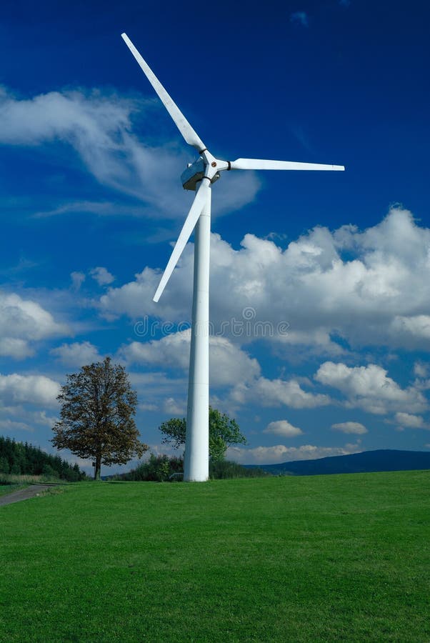 Wind turbine stock image. Image of installation, energy - 15042309