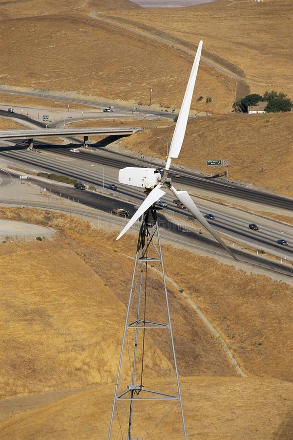 Wind turbine stock photo. Image of windmill, highway - 23161668