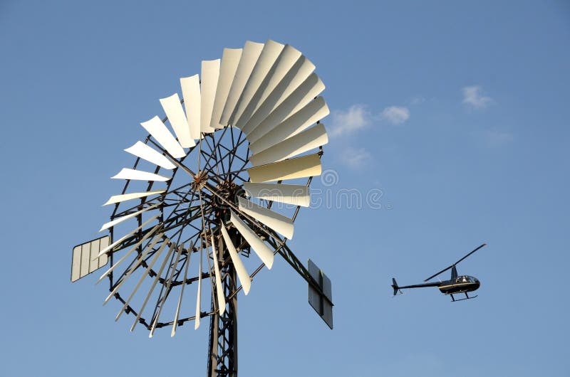 Private Wind Turbine stock photo. Image of electricity - 5220978
