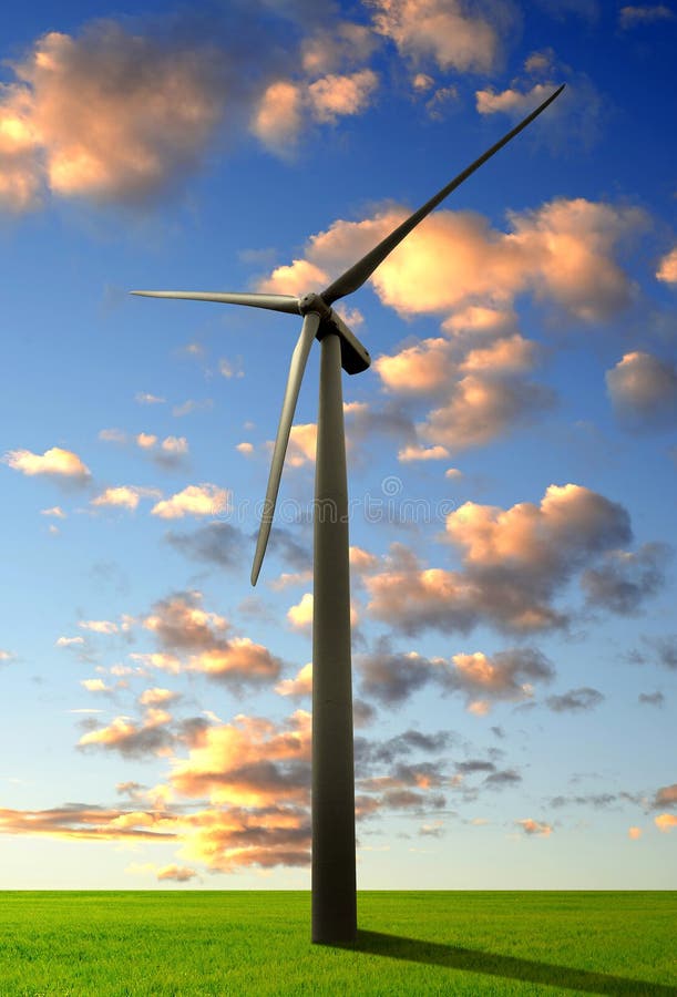 Wind turbine stock image. Image of resource, energy, environment - 29453435