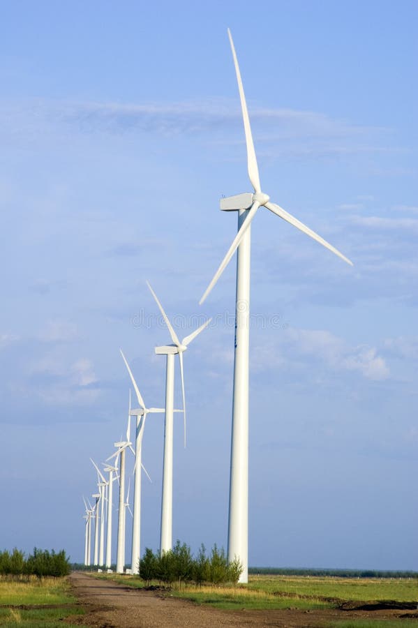 Wind turbine stock image. Image of fields, alternative - 9296159
