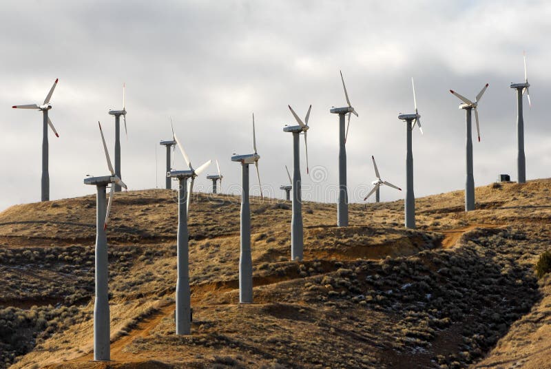 Wind farm stock image. Image of electricity, equipment - 26539535