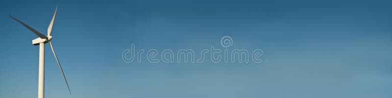 Wind turbine banner stock photo. Image of electricity - 78248662
