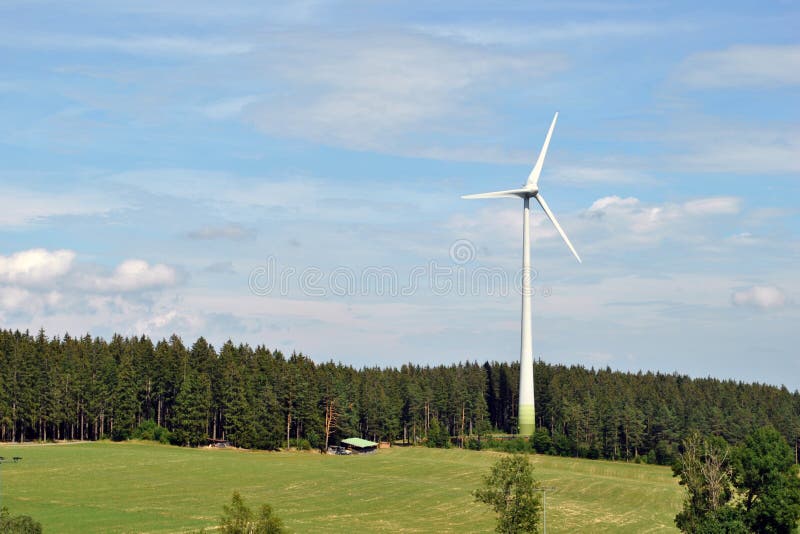 Wind Turbine - Black Forest Stock Photo - Image of turbine, power: 57359904