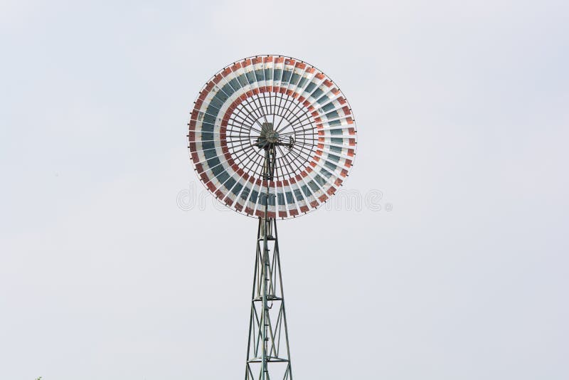 Wind turbine is a circle stock photo. Image of pinwheel - 37383682