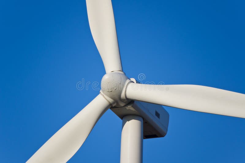 Wind turbine close up stock image. Image of clean, environmental - 23969001