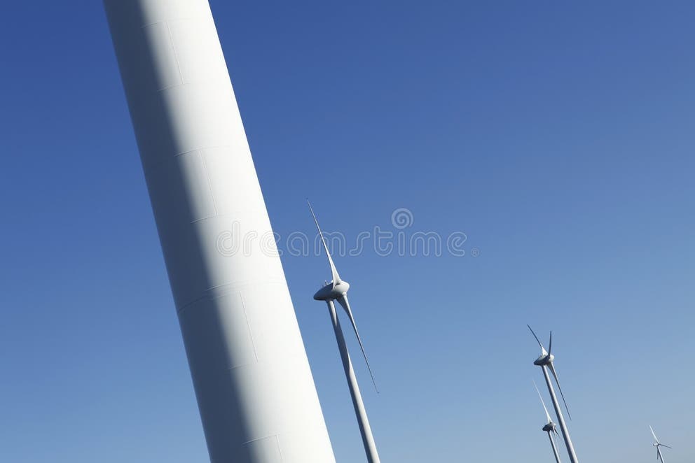 Wind turbine energy stock image. Image of generation - 13342467
