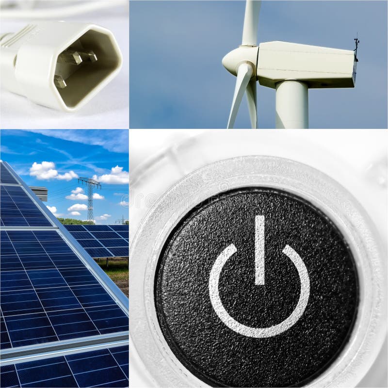 Wind Turbine, Wind Turbine in the Wind Farm, Energy Generation and ...