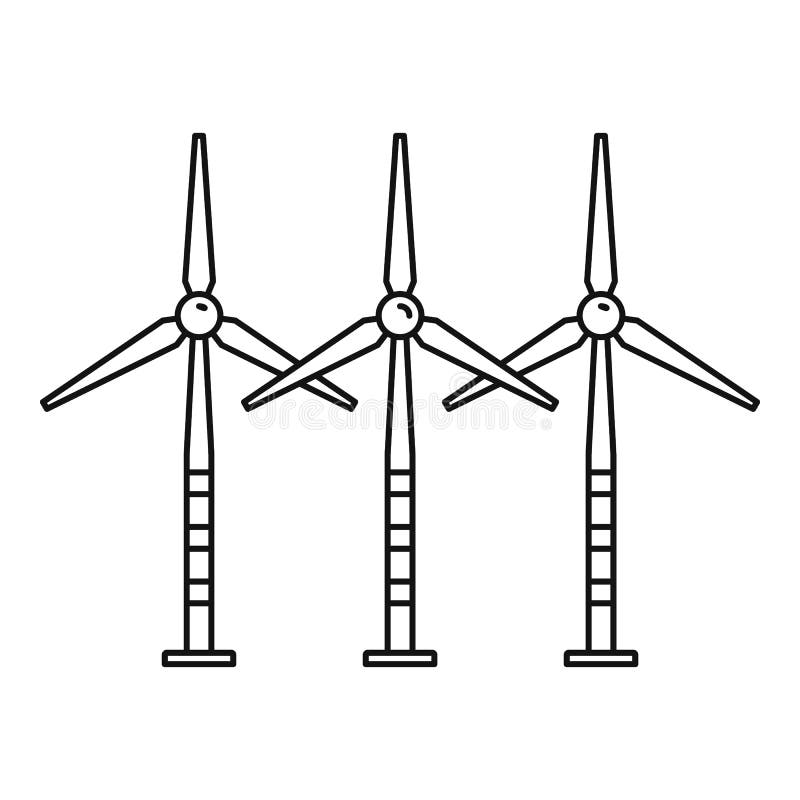 Wind Farm Pictogram Stock Illustrations – 882 Wind Farm Pictogram Stock ...