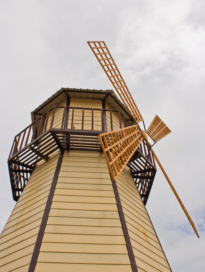 Wind Turbine on farm stock photo. Image of environmental - 32918382