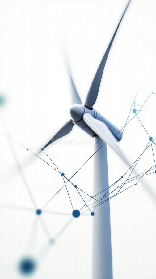 Wind Turbine Generates Clean Energy with Network Connectivity ...