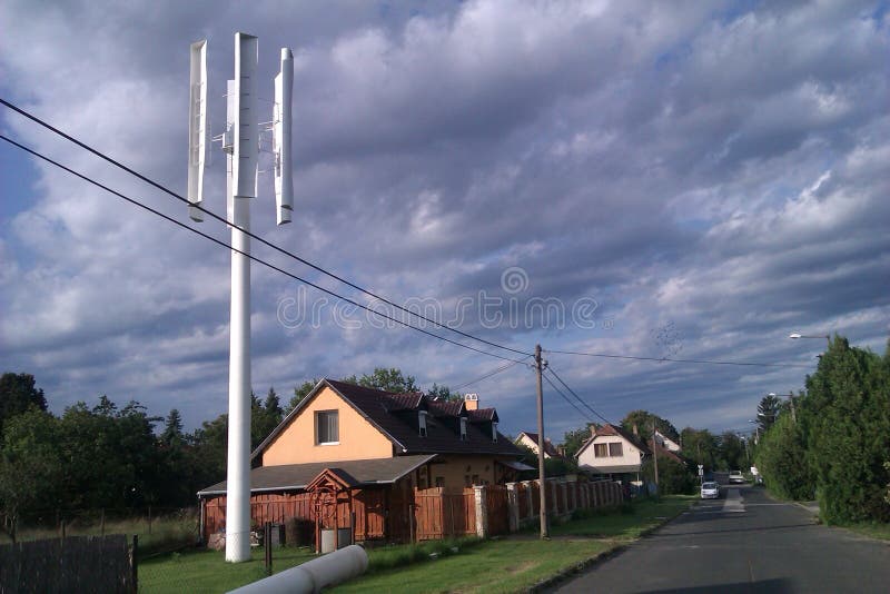 Wind turbine stock image. Image of turbine, generator - 43473407