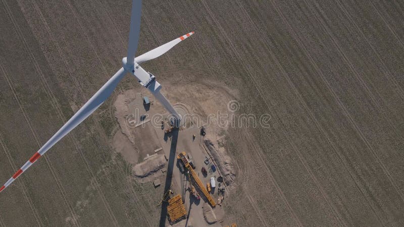 Wind Turbine Installation Process for Renewable Energy Development ...