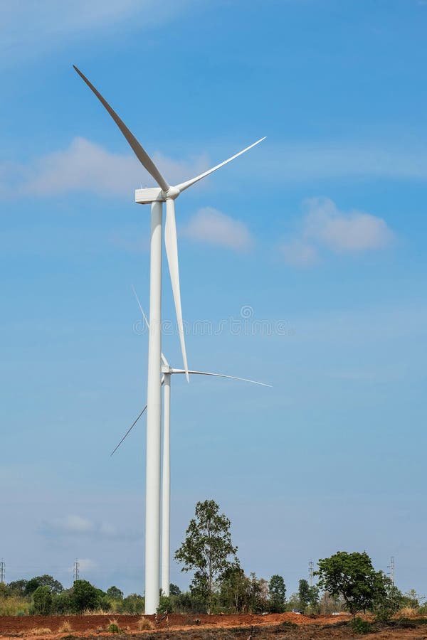 Wind Turbine Power at Daylight Stock Photo - Image of daylight ...