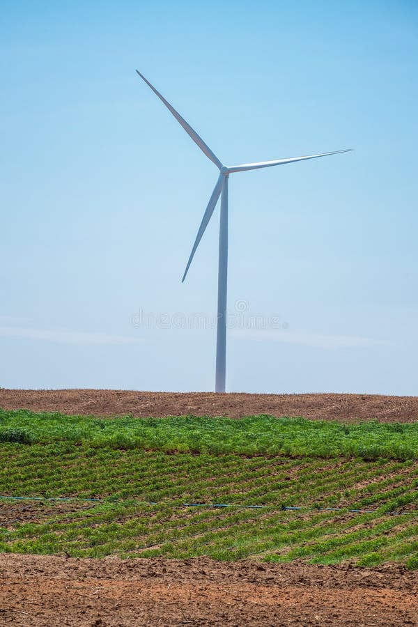 Wind Turbine Power at Daylight Stock Image - Image of asian, innovation ...