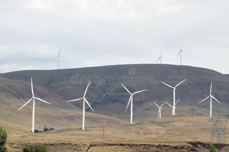 Wind Turbine Power Farm stock image. Image of scenic - 26581301