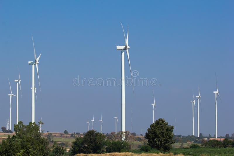 Wind Turbine Power Generator Stock Photo - Image of innovation ...