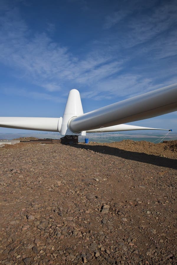 Wind Turbine Propeller stock photo. Image of agriculture - 9176820