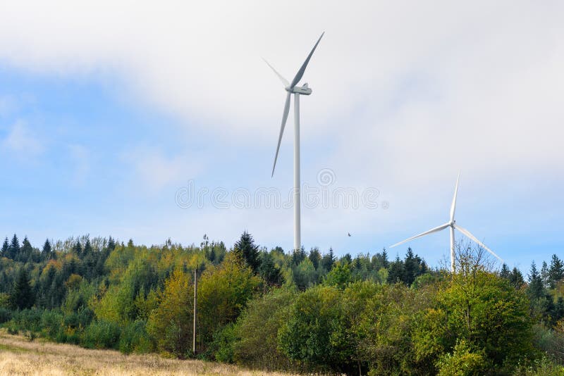 Wind Turbine Renewable Energy Source. Stock Image - Image of ...