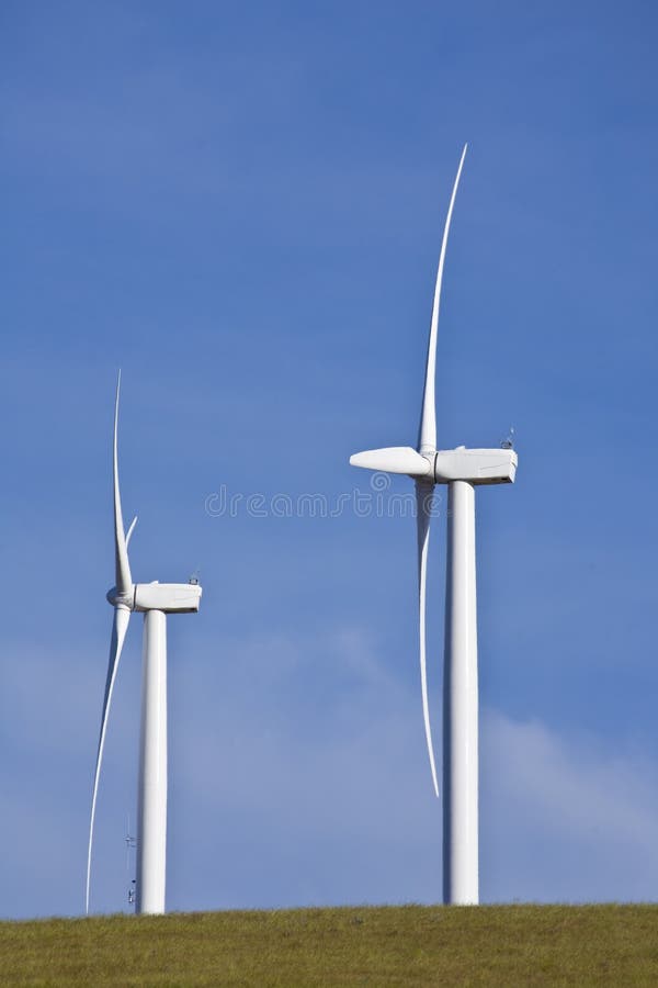 Wind Turbines stock photo. Image of technology, propeller - 19796308