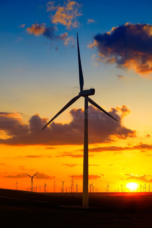 Wind Turbines stock image. Image of development, energy - 52636389